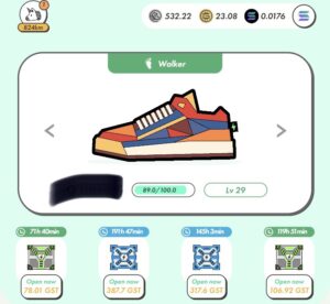 STEPN 340GMTを使ってLuckジェムを買い足したので、回収できるかやってみた！